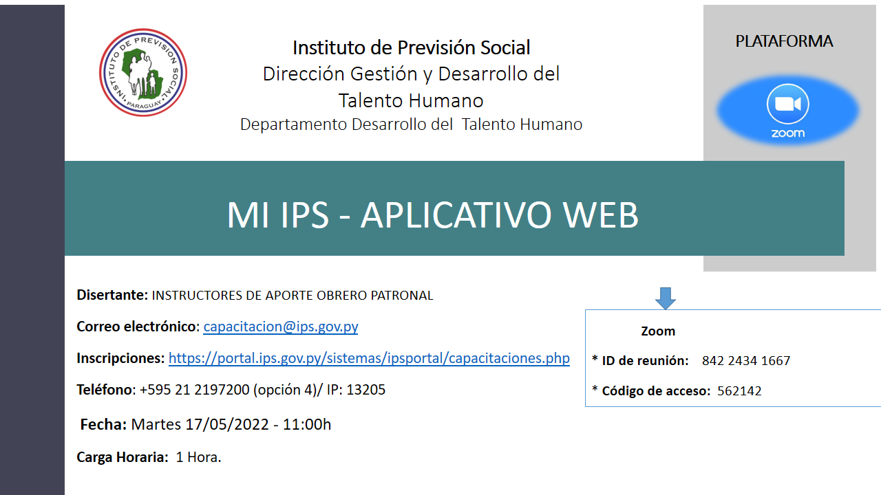 Instituto de Previsión Social (IPS) - Portal Paraguay