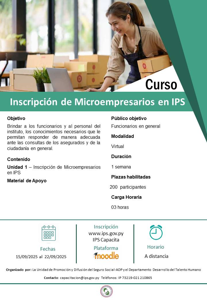 Instituto de Previsión Social (IPS) - Portal Paraguay